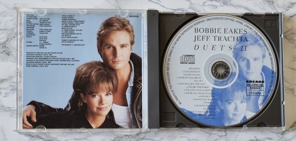 cd BOBBIE EAKES & JEFF TRACHTA - Duets II - 1996 cd VG++ | Kaufen auf ...