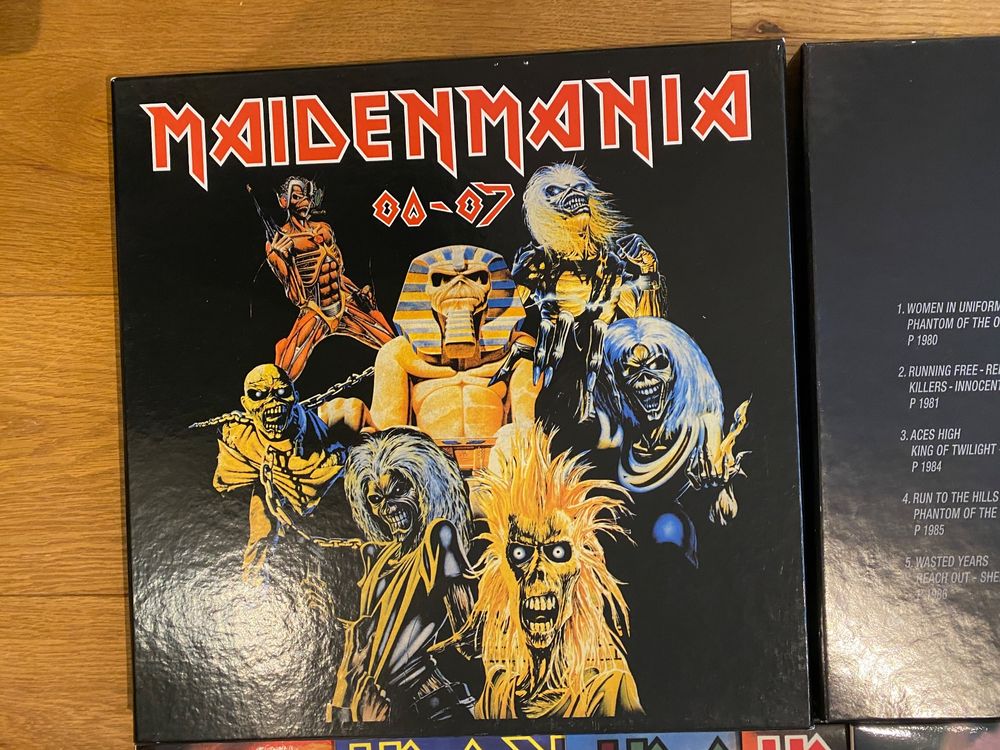 Iron Maiden - Maiden Mania 80 - 87 Box | Kaufen auf Ricardo