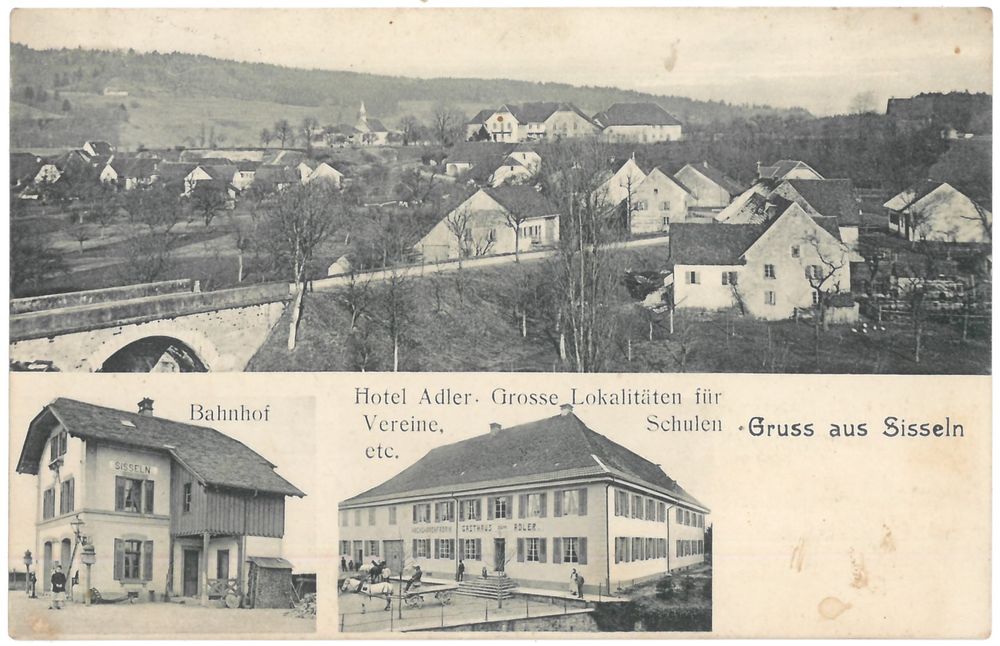 Ansichtskarte Sisseln, 1911 | Kaufen auf Ricardo