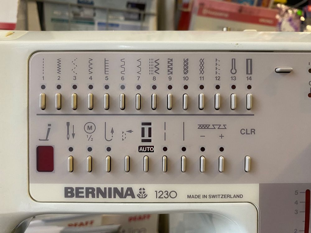 Nähmaschine Bernina 1230, mit 34 Stichprogrammen, ab 1.-- Fr (Gebraucht) in Olten für CHF 454 ...