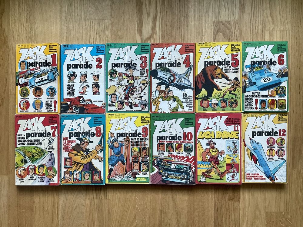 Zack Parade 1 bis 12 (Gebraucht) in Nidau für CHF 25 – mit Lieferung ...
