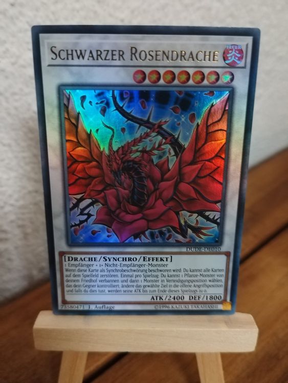 Schwarzer Rosendrache Yu Gi Oh Kaufen Auf Ricardo