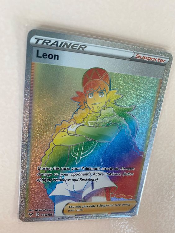 Leon Pokémon Trainer 'rainbow' (Vivid Voltage), Englisch | Kaufen auf ...