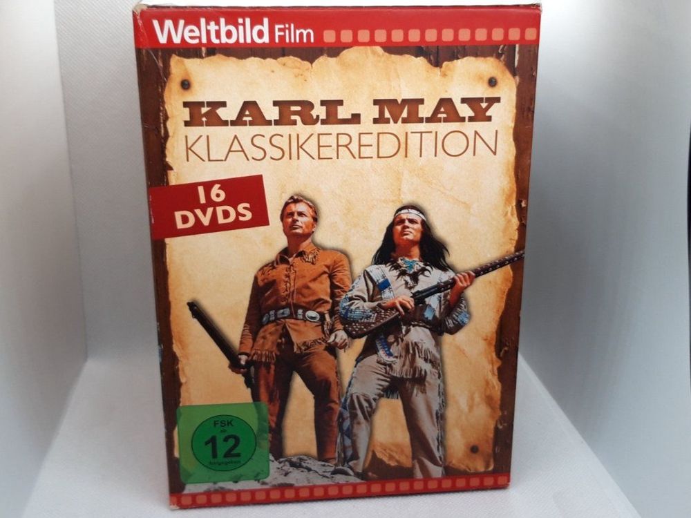 Karl May Klassikeredition 16x DVD Box (Gebraucht) in Inwil für CHF 40 ...