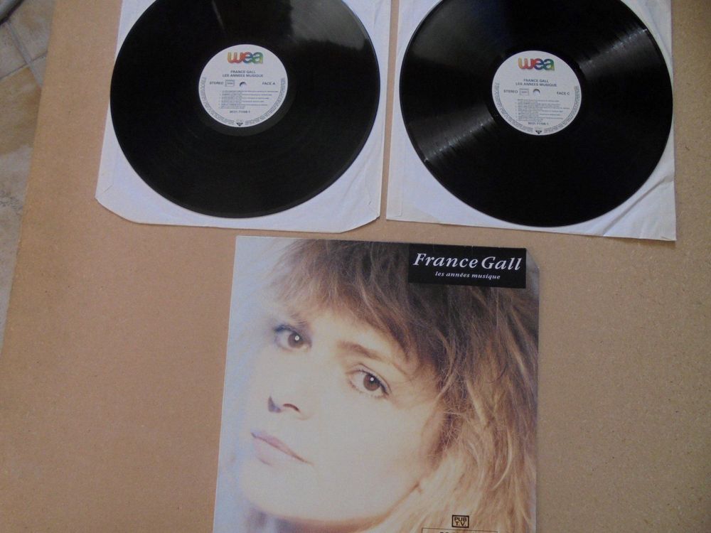 France GALL "Les années musique " 2 x LP Deutschland 1990 (Gebraucht ...