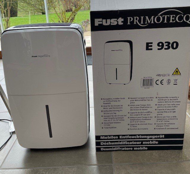 Déshumidificateur mobile E930 Fust PRIMOTECQ (Neu und originalverpackt ...