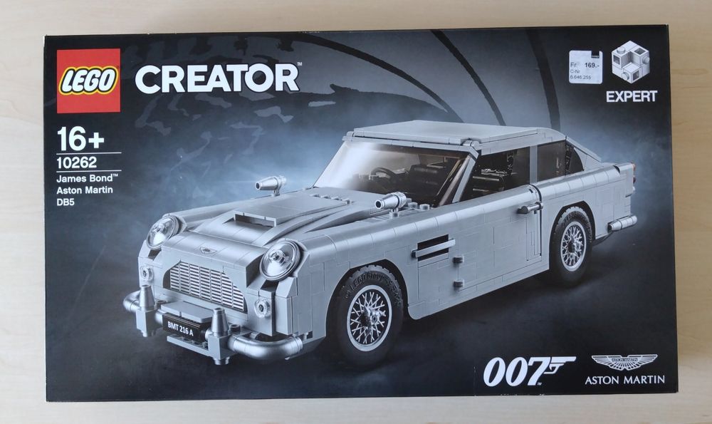 Lego 10262 Creator Expert, James Bond Aston Martin DB5 - NEU | Kaufen ...