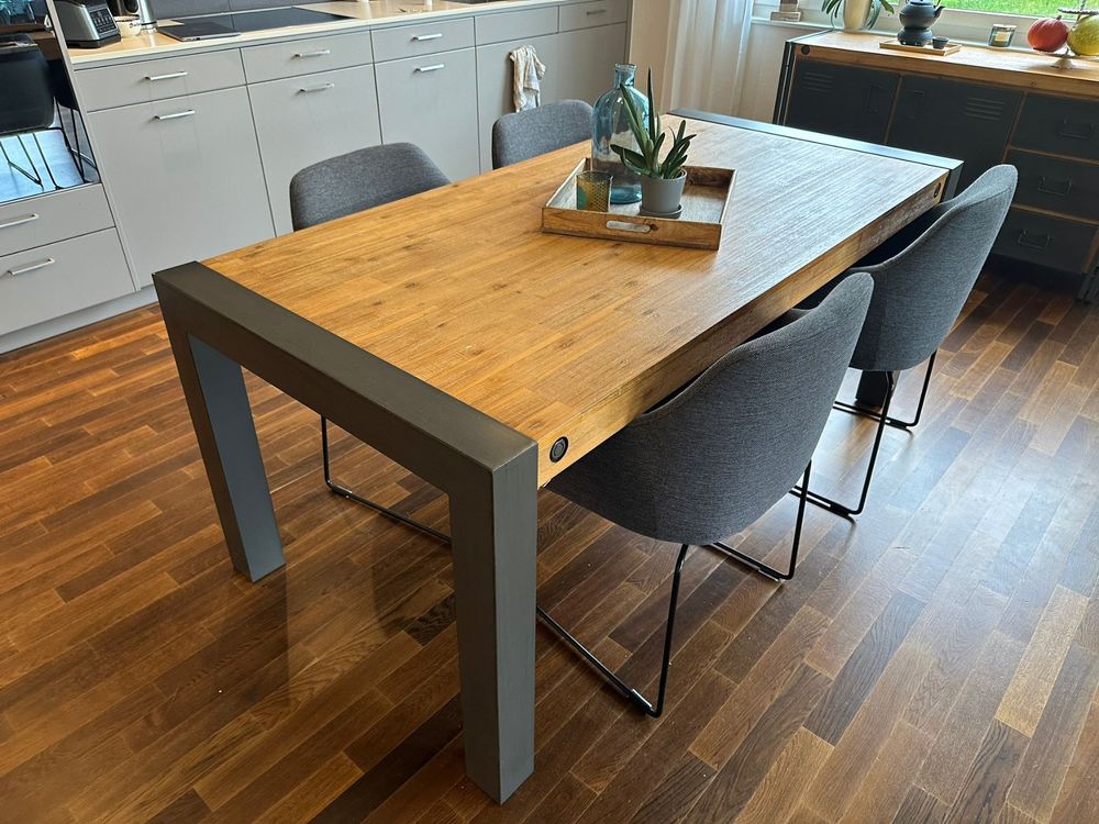 Esstisch Industrial Style Ausziehbar