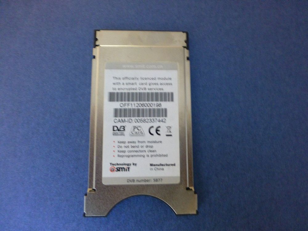 Conax CA-Modul für Digital-TV mit Adapter (Gebraucht) in Zetzwil für ...