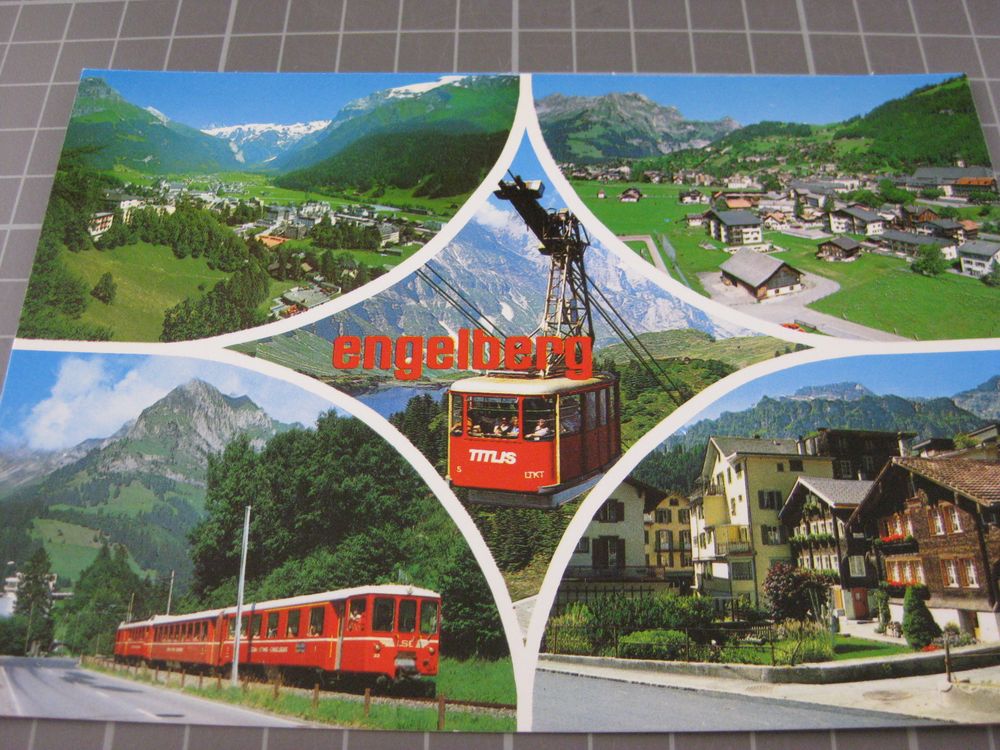 AK Engelberg mit Bahn | Kaufen auf Ricardo