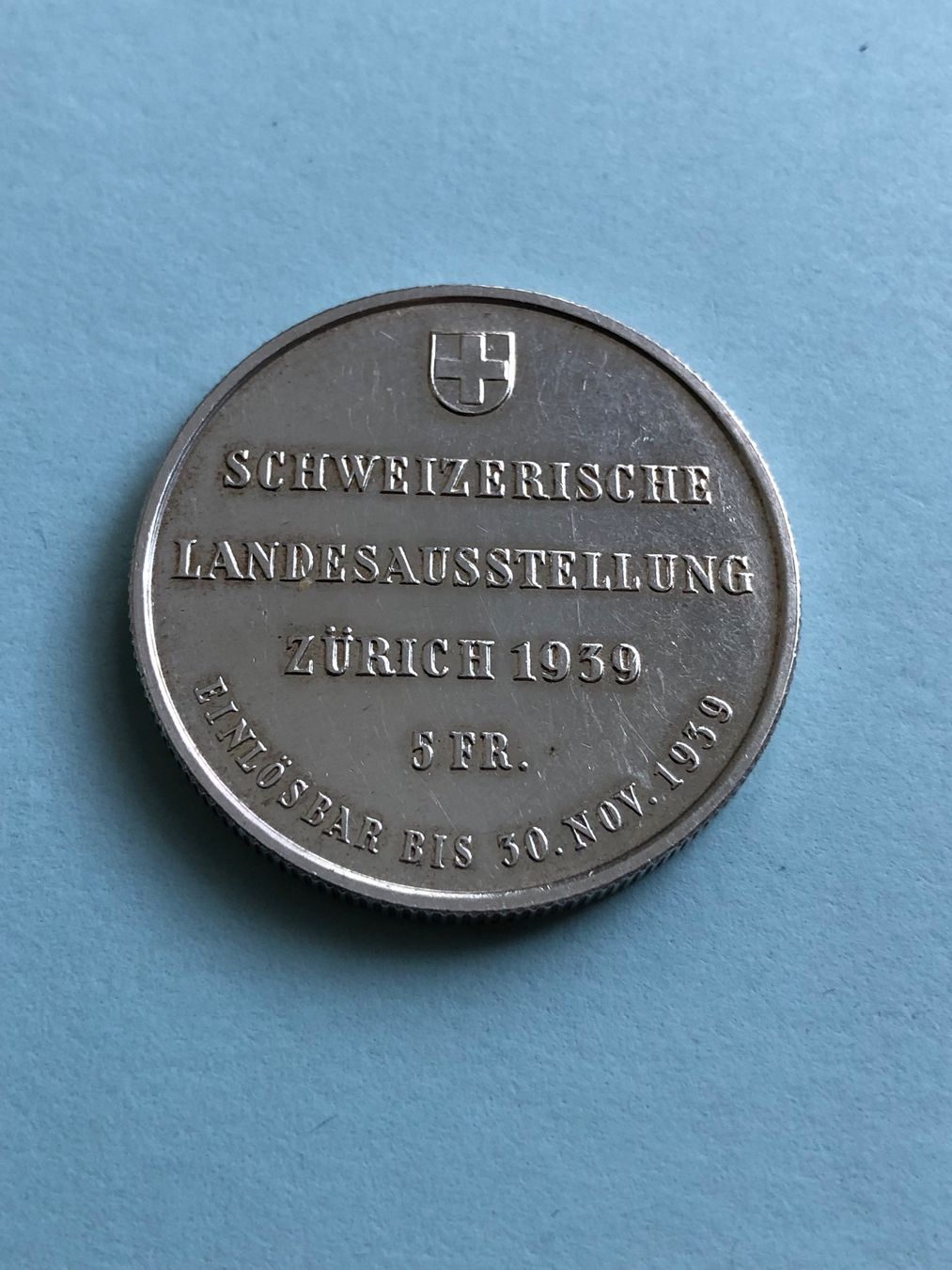 5 Fr. Landesausstellung (Neu (gemäss Beschreibung)) in Reichenburg für ...