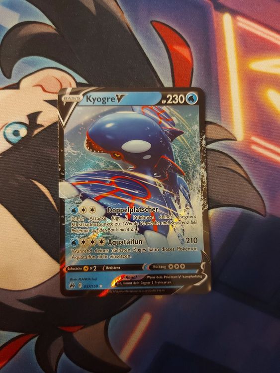 Kyogre V #037 Crown Zenith DE | Kaufen auf Ricardo