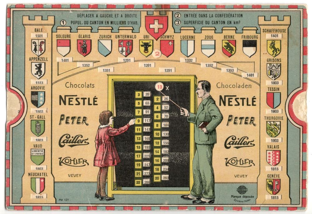 Chocolat Nestlé Peter Cailler Kohler, chromo 1931 | Kaufen auf Ricardo