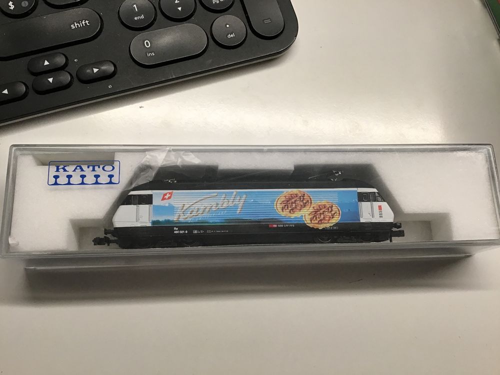 Kambly Lok SBB Re 460 021-9 N KATO (Gebraucht) in Männedorf für CHF 95 – mit Lieferung auf ...