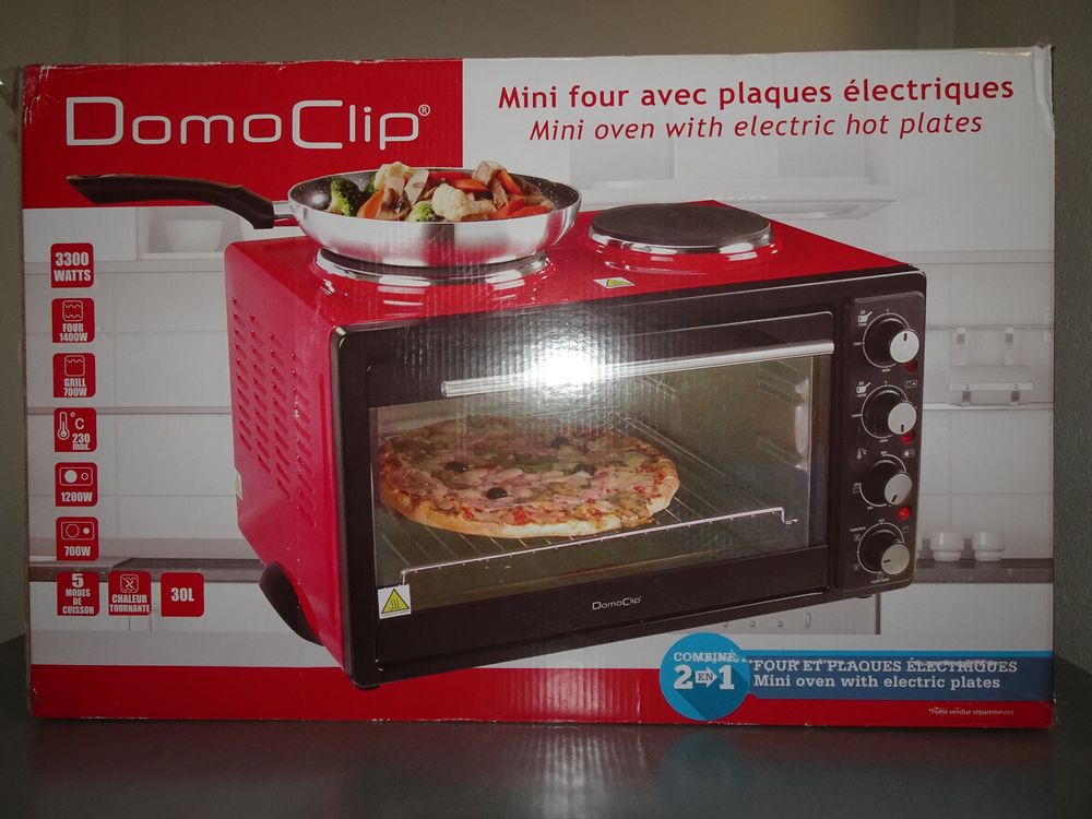 Mini four avec 2 plaques électriques | Kaufen auf Ricardo