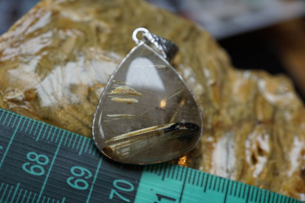 Gold Rutil Edler Anhänger von TOPSTONE | Kaufen auf Ricardo