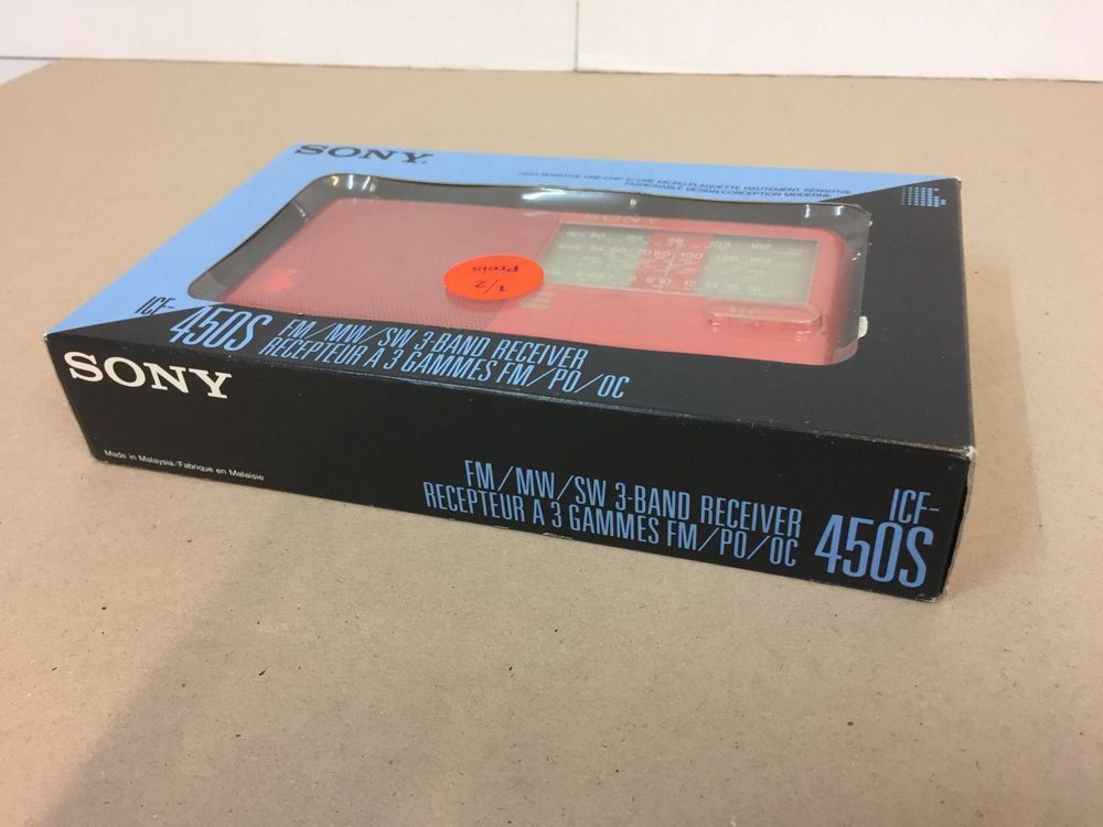 Radio Sony ICF-450S / Modell 1988 (Neu (gemäss Beschreibung)) in Gossau ...