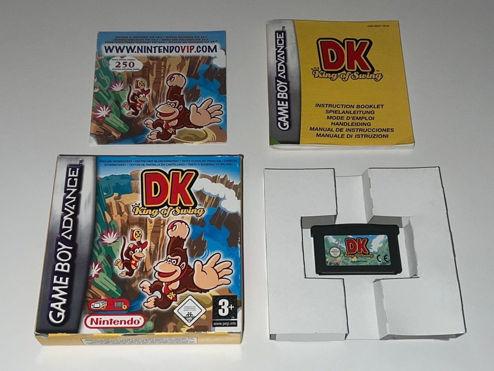 Game Boy Advance (GBA) - Donkey Kong: King of Swing (OVP) (D'occasion ...