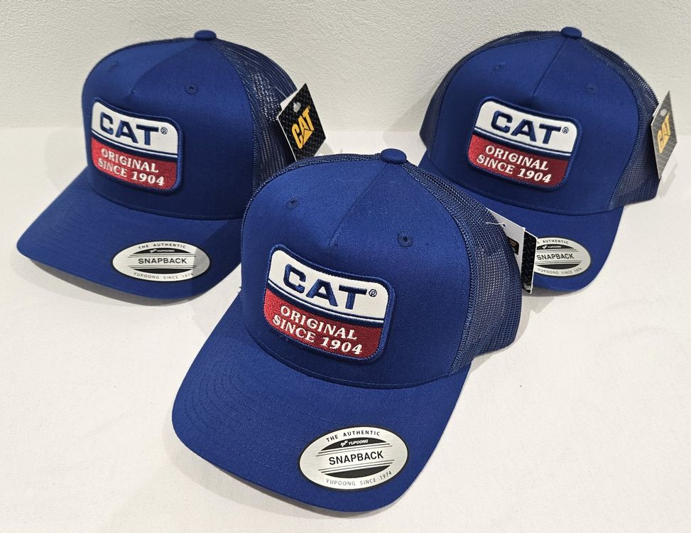 SALE -3 Stück CATerpillar BASE CAP CAT Cap ab 1.- | Kaufen auf Ricardo