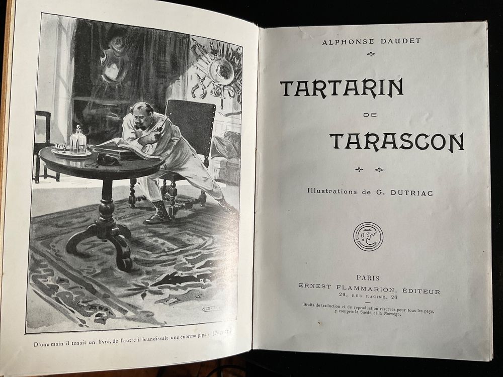 Daudet Tartarin de Tarascon Illustrations de Dutriac (Gebraucht) in ...