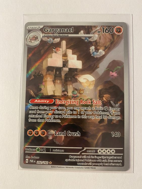 Pokemon Garganacl 202/182 Paradox Rift EN | Kaufen auf Ricardo