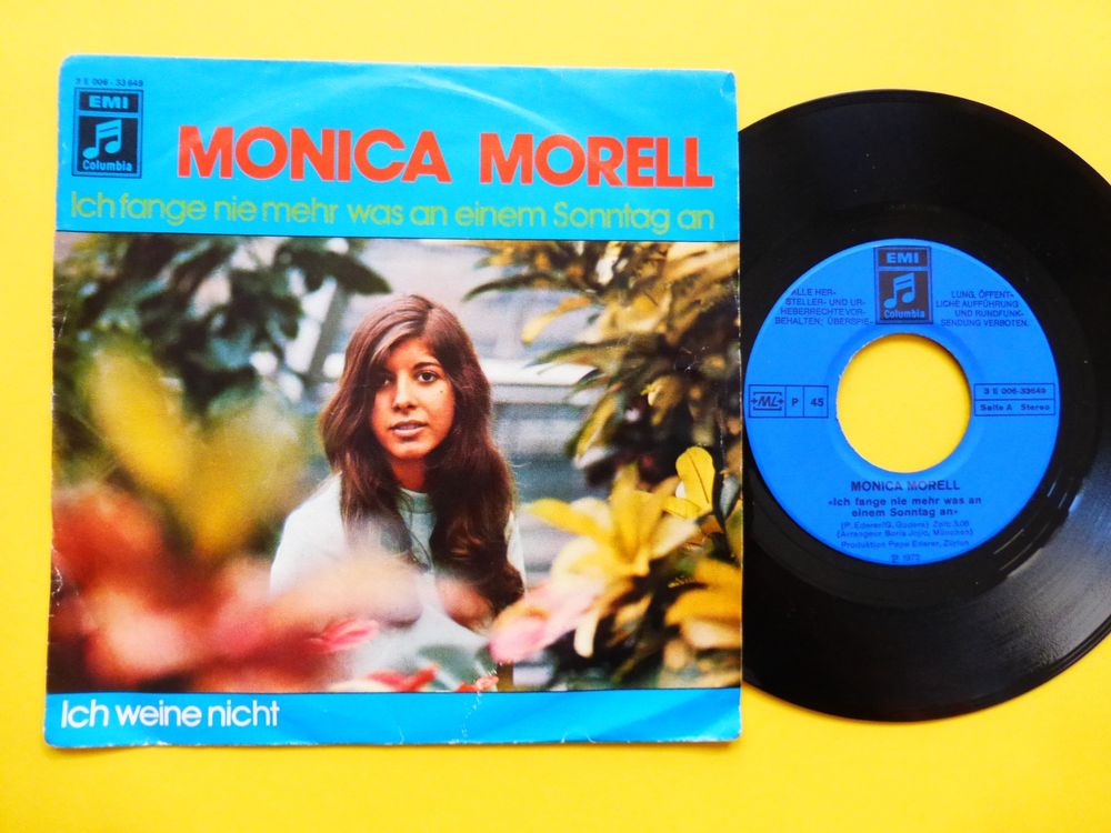 Monica Morell – Ich Fange Nie Mehr Was An Einem Sonntag An (Gebraucht ...