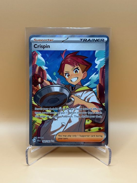 Crispin - #164 - Pokemon Stellar Crown - NM/MINT (Gebraucht) in ...