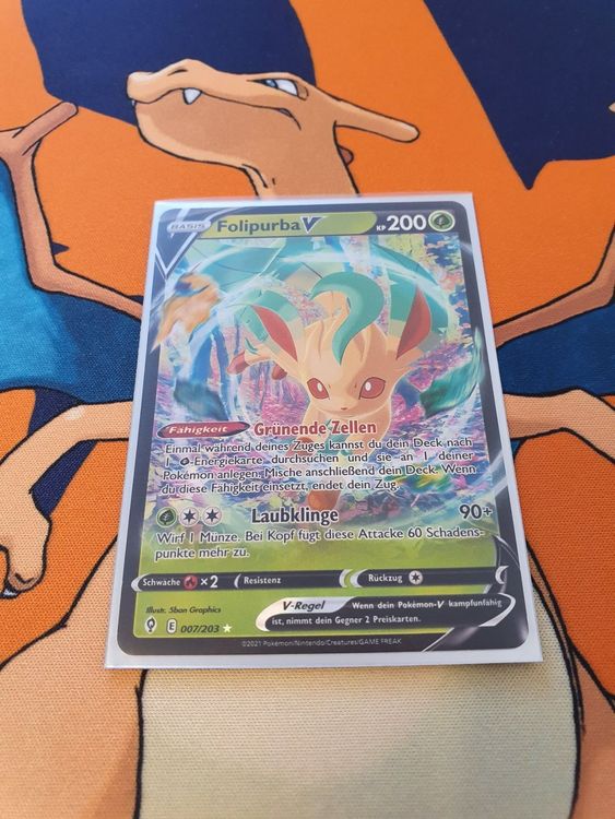 Pokemon - Folipurba V (EVS 007) - Drachenwandel (Neu (gemäss ...