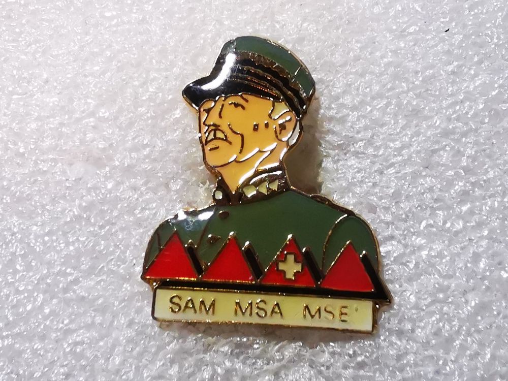 Ansteckpin 89: SAM MSA MSE | Kaufen auf Ricardo