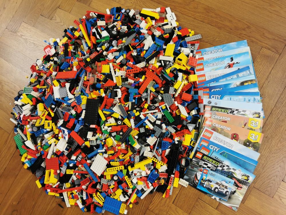9kg Lego City / Creator Mix gebrauchte Bausteine Lot en vrac (Gebraucht) in Derendingen für CHF ...
