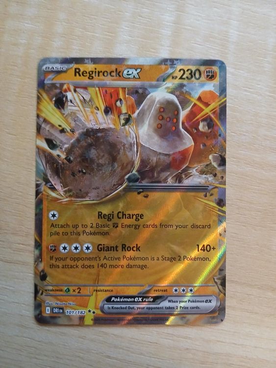 Pokemon Regirock Ex 101 Destined Rivals EN | Kaufen auf Ricardo