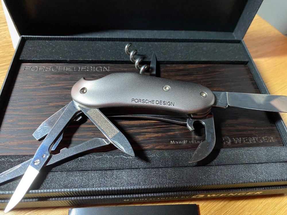 Porsche Design 35 Messer Executive Wenger Taschenmesser (Neu und ...