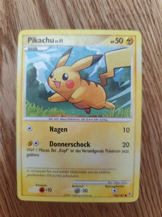 Pokemon Pikachu Platinum Supreme Victors non holo | Kaufen auf Ricardo
