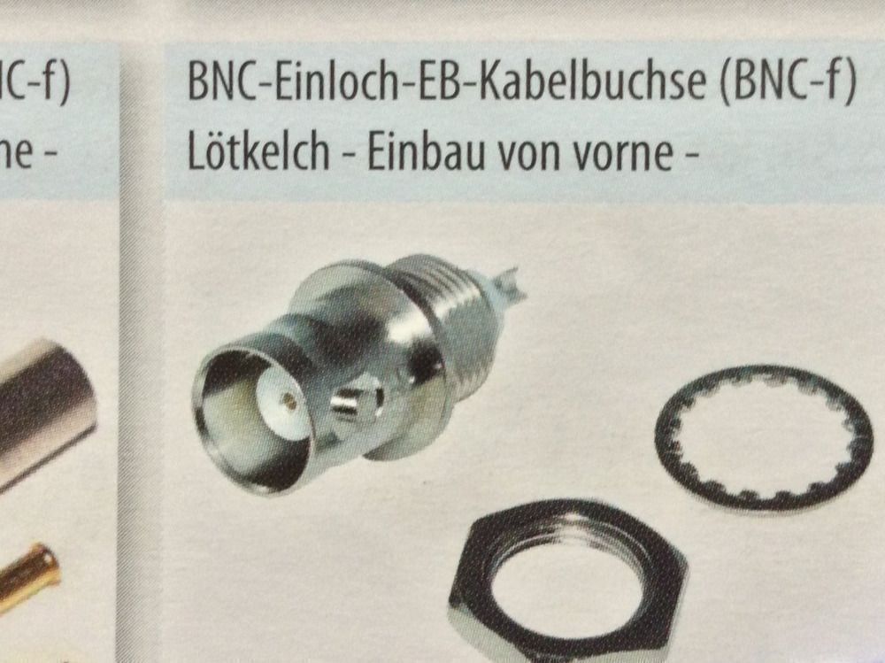 BNC- Einbau buchse | Kaufen auf Ricardo