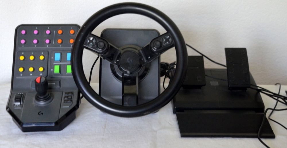 Logitech G Saitek Farm Heavy Equipment Bundle Wheel (Gebraucht) in ...