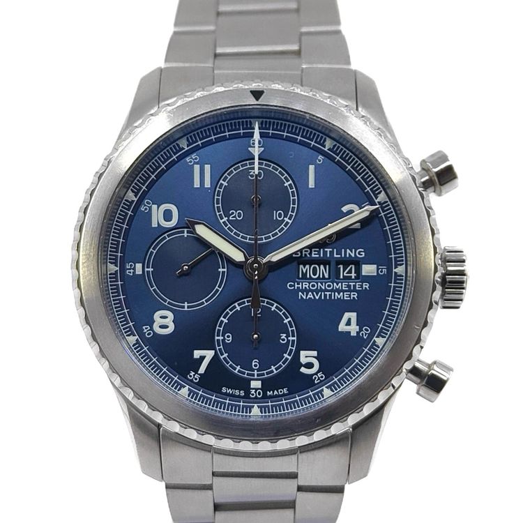Breitling Navitimer 8 Chrono Blue Dial (Gebraucht) in Montreux für CHF ...