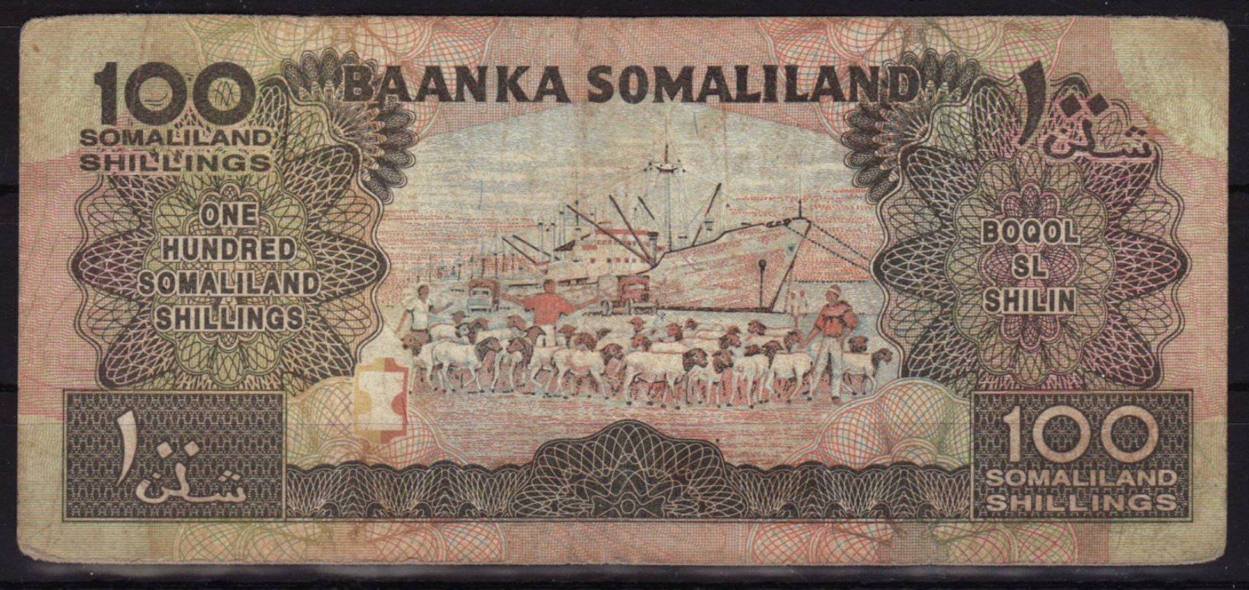 119 NT, SOMALILAND, 100 SHILLINGS 2002, gebraucht (Gebraucht) in Bern für CHF 1 – mit Lieferung ...