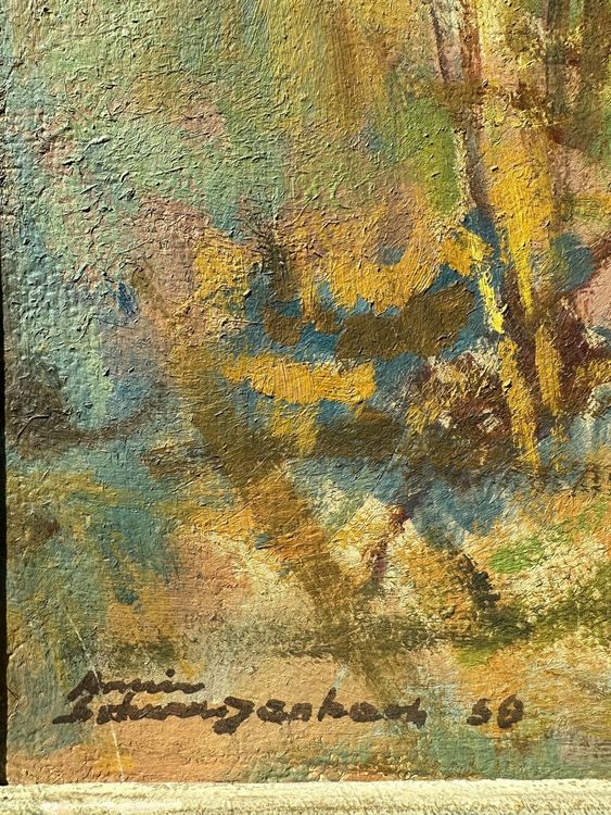 Armin Schwarzenbach (1914-2000) Grosses Gemälde (Gebraucht) in Waltenschwil für CHF 690 – nur ...