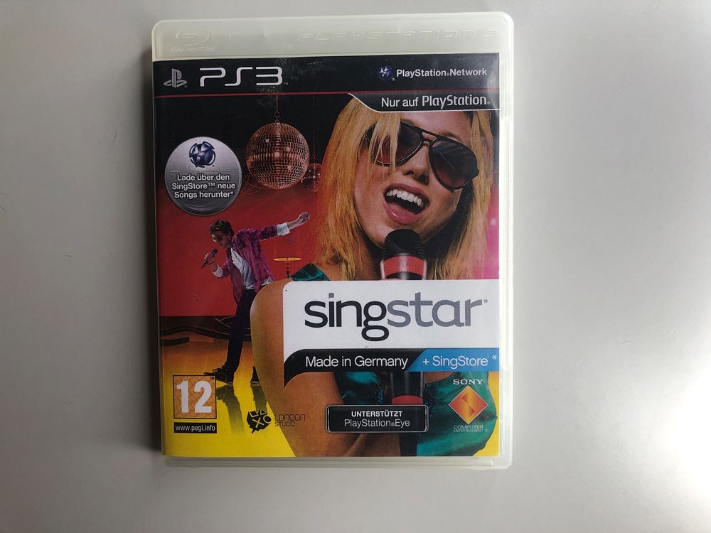 Singstar Made in Germany - PS3 (Gebraucht) in St.gallen für CHF 15 – mit Lieferung auf Ricardo ...