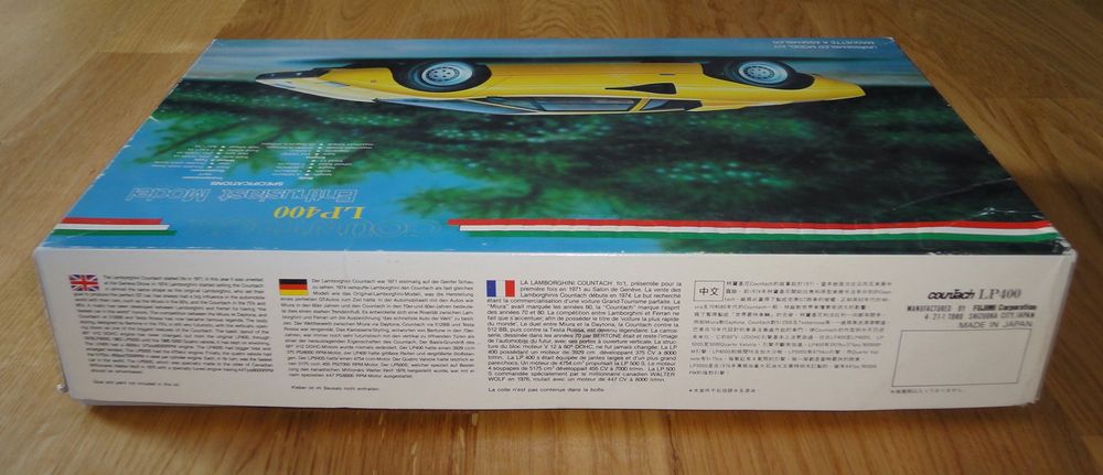 FUJIMI LAMBORGHINI COUNTACH LP400 1:24 ohne Decals (Neu (gemäss ...