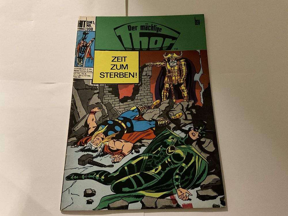 Der mächtige Thor (Hit Comics Nr. 208) (Gebraucht) in Agriswil für CHF ...
