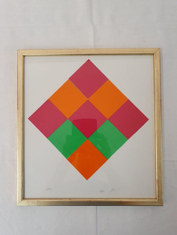 Max Bill Lithographie (Ref. Nr. 155) (Gebraucht) in Au für CHF 260 – mit Lieferung auf Ricardo ...