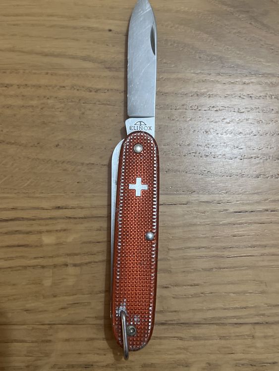 Original Victorinox Offiziersmesser Rot, gebraucht (Gebraucht) in ...