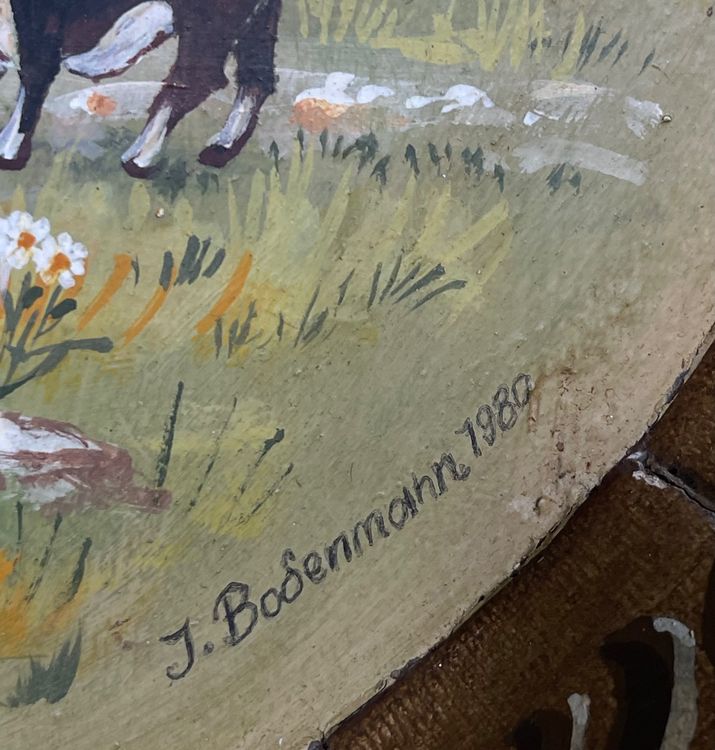 J.Bodenmann Appenzeller Gemälde | Kaufen auf Ricardo