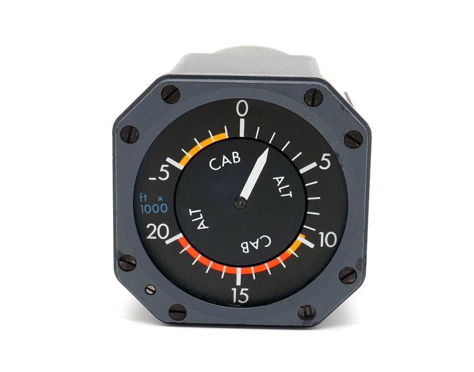 Airbus A310 Flugzeug Instrument Cabin Altitude, ft x1000 (Gebraucht) in ...