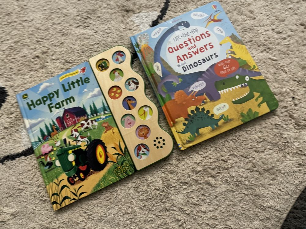 English Kids Books: Happy little farm & Dinos | Kaufen auf Ricardo