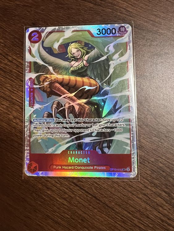 One Piece Karte: Monet (OP10-016) - SR! Top Zustand! (Neu (gemäss ...