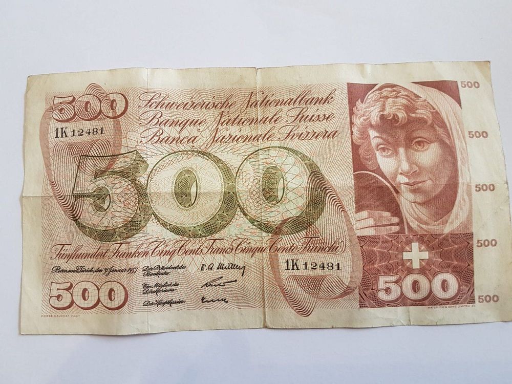 Billet de fr. 500.- | Kaufen auf Ricardo