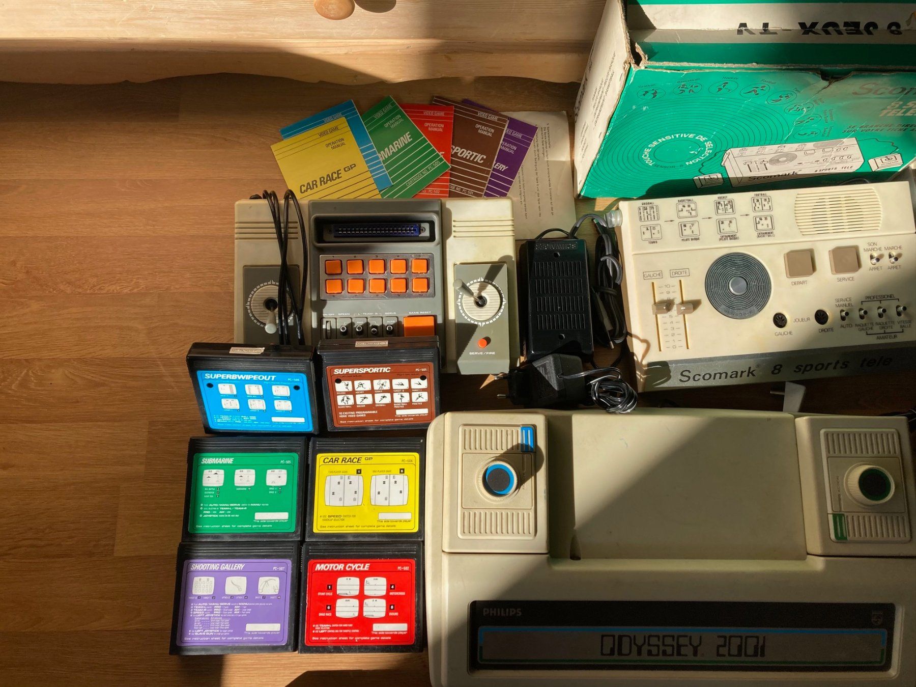 Philips Odyssey + Videopac G7000 uvm. 70er (?) Pong Spiele (Gebraucht ...