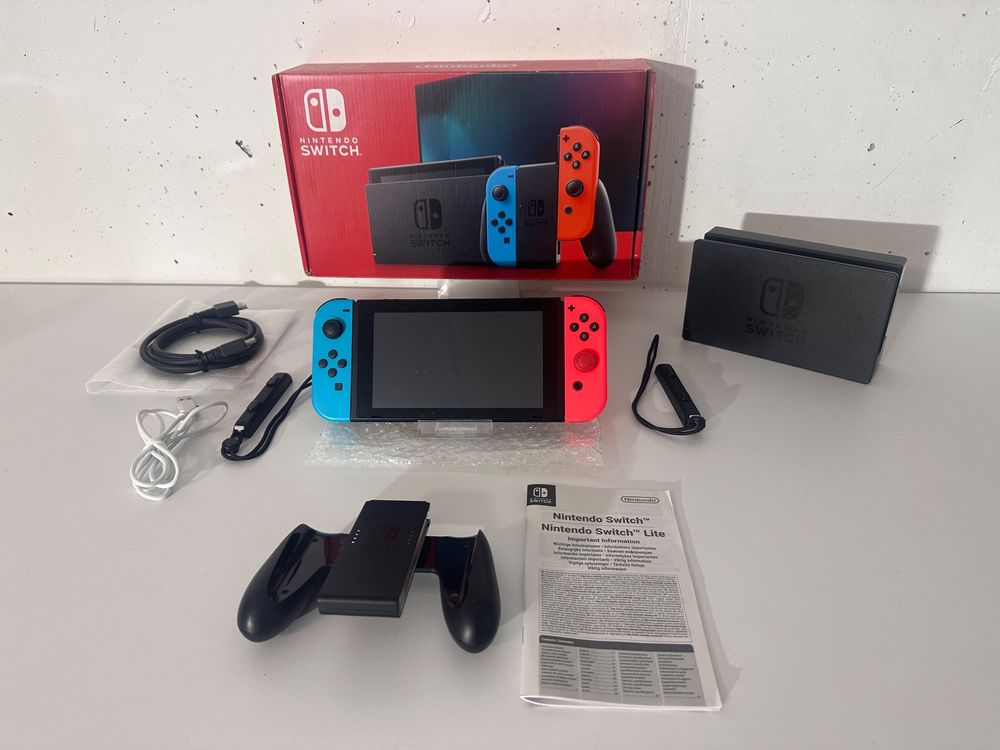 Nintendo Switch funktioniert einwandfrei mit Ovp ab 1.- (Gebraucht) in ...